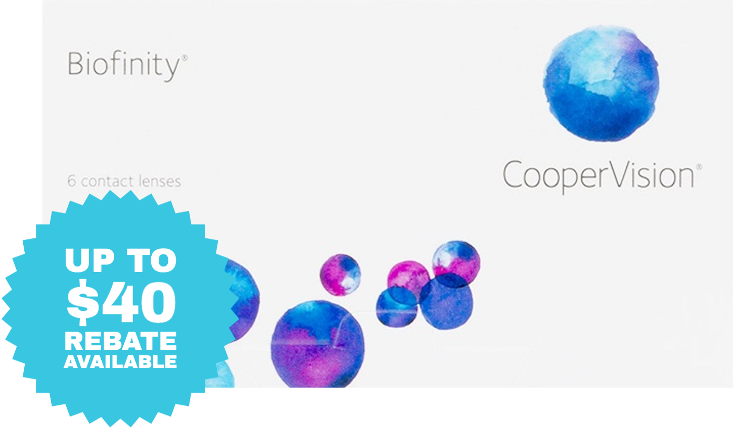 Biofinity® - 1 Month (6 Pack)